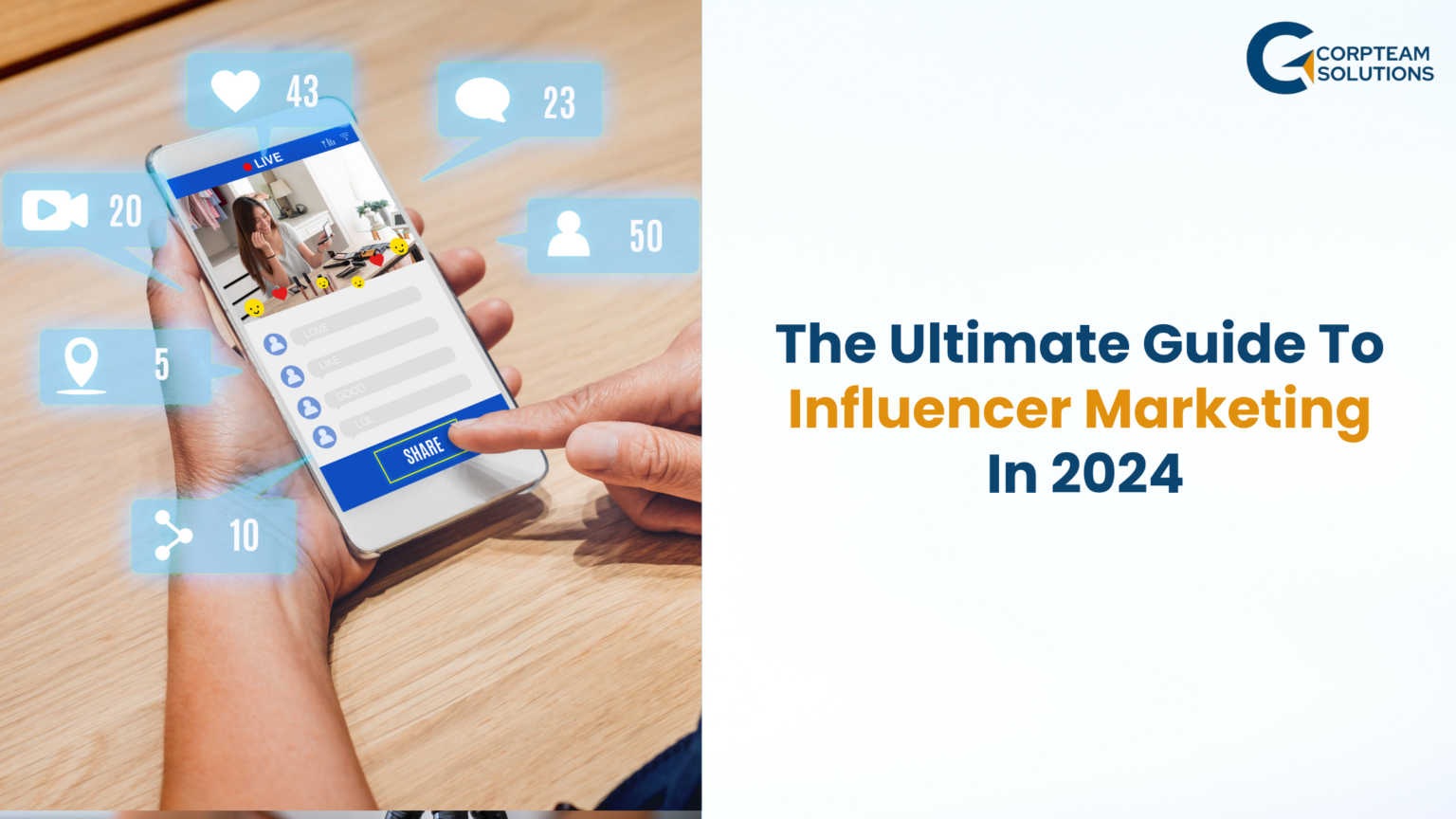 The Ultimate Guide to Influencer Marketing in 2024 - CorpTeam Solutions